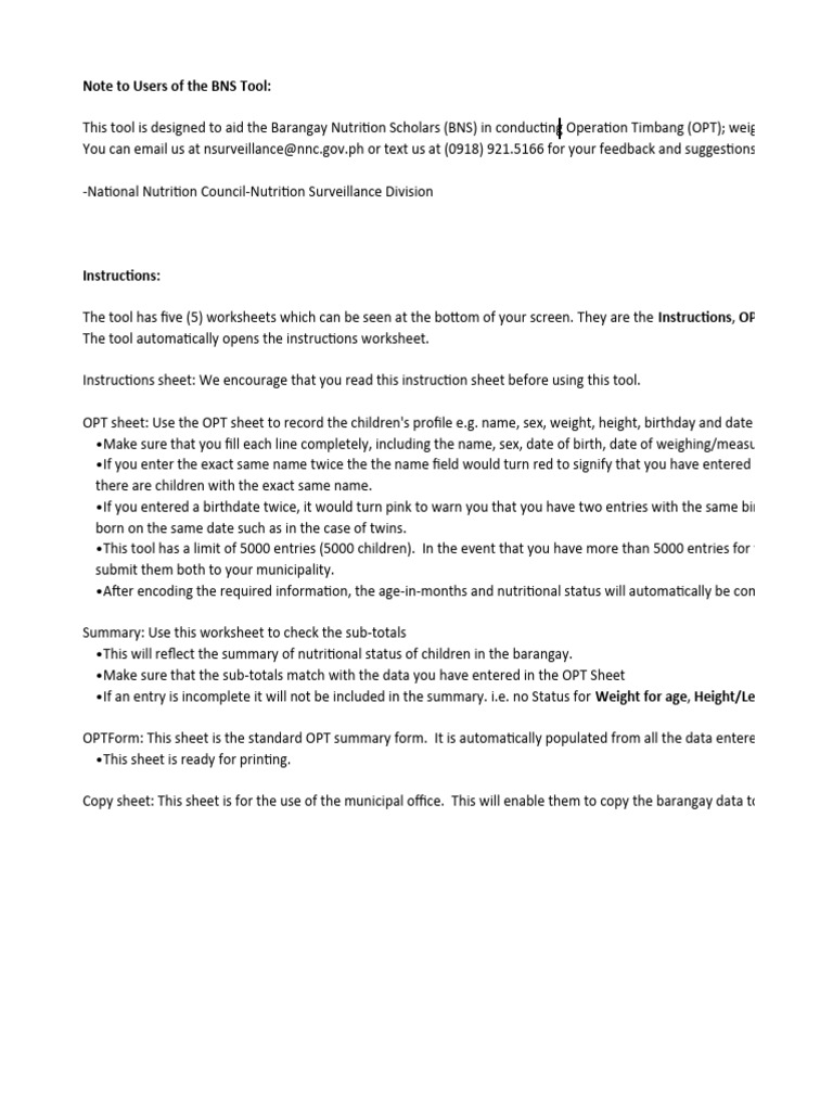 Bns Tools Computation of Wfa Hfa WFH Masterlist 2023 2024 | PDF