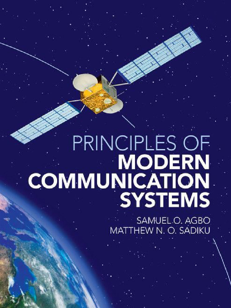 Agbo S Sadiku M Principles of Modern Communication Systems | PDF ...