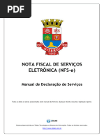 Guia de Emissão de NFS-e no GissOnline | PDF | Senha | Recibo