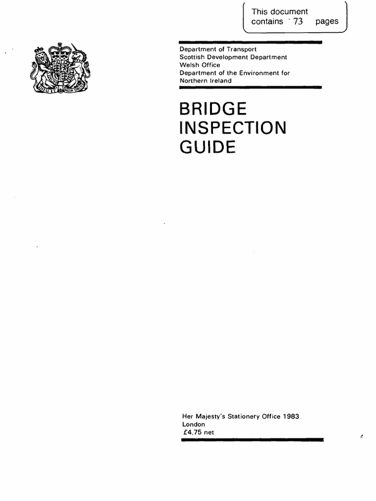 Bridge Inspection Guide | PDF | Concrete | Corrosion