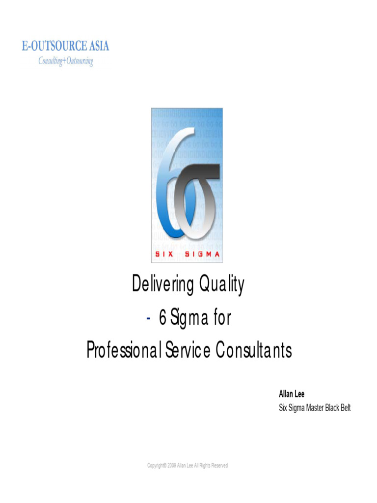 6sigma Overview | Download Free PDF | Six Sigma | Performance Indicator