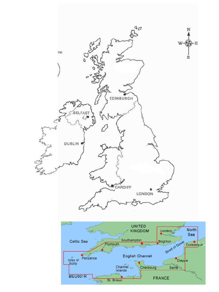 Mapa the british isles | PDF