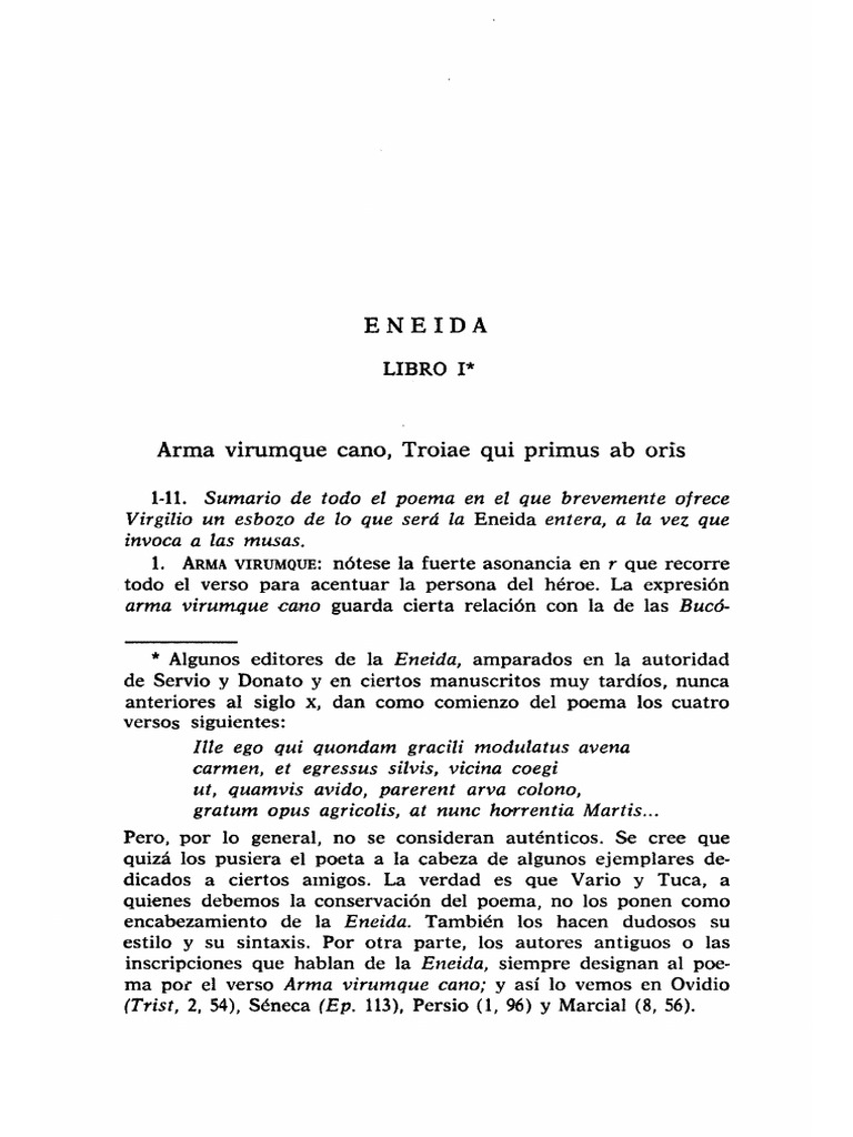 Eneida 1 | PDF