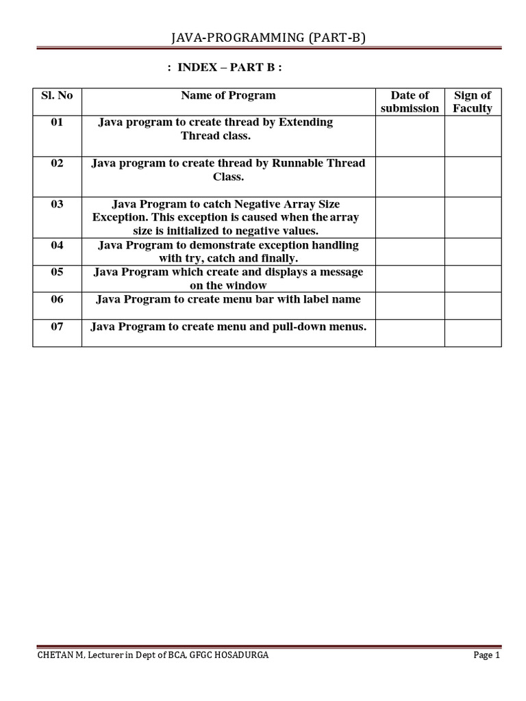 Java Programming Part B | PDF | Menu (Computing) | Object (Computer ... Java Programming Part B | PDF | Menu (Computing) | Object (Computer ...