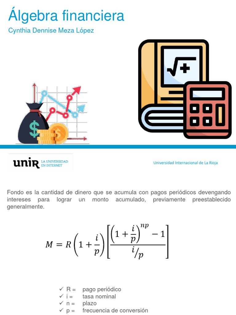 Algebra Financiera | PDF | Economias