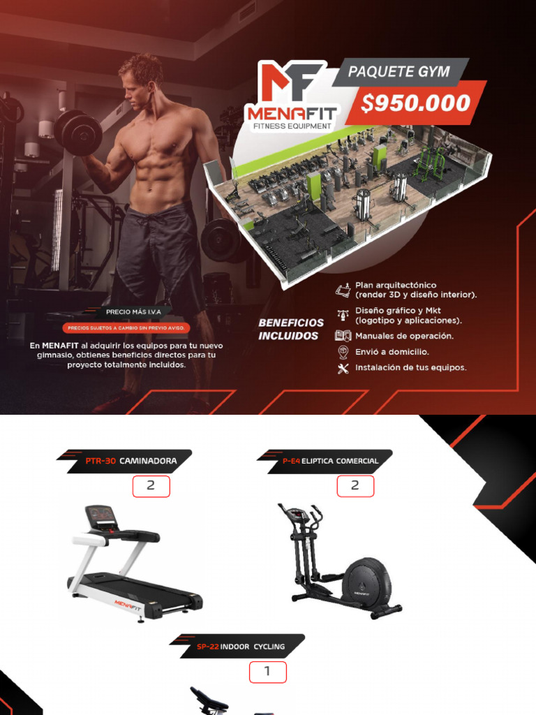 Proyecto Gym - 2 Menafit - 2024 | PDF