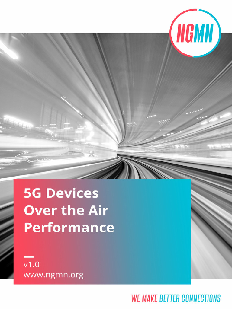 NGMN 5G Devices OTA Performance v1.0 | PDF | Information And Communications Technology ...