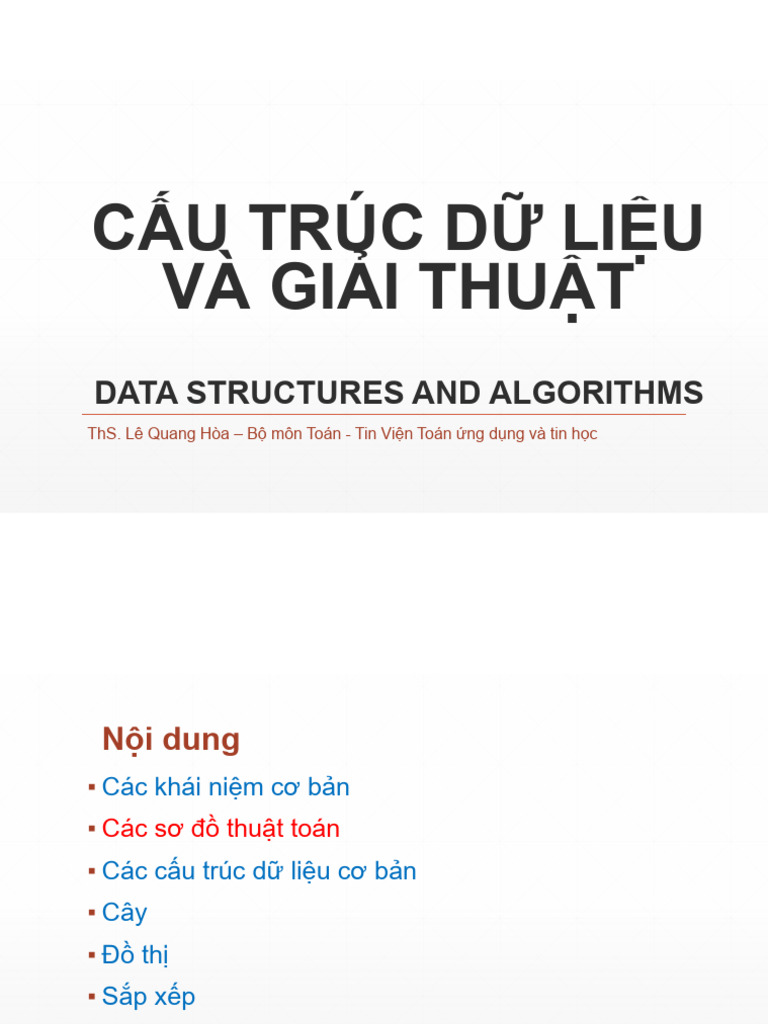 Tuan2 3 CacSoDoThuatToan | PDF