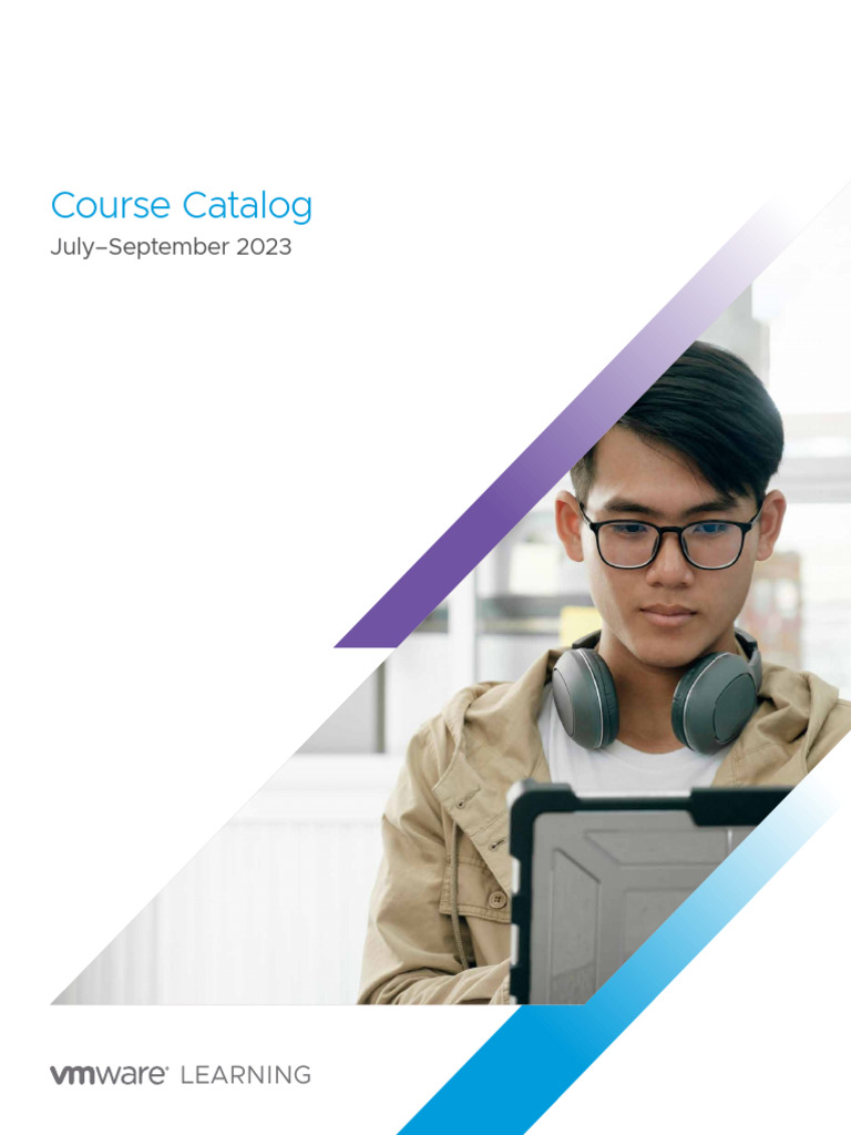 Vmware Learning Course Catalog | PDF | Cloud Computing | Open Stack