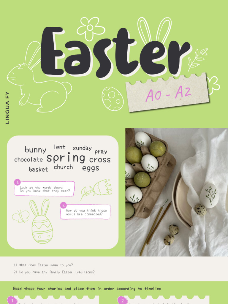 Easter A0 A1 | PDF | Lent | Easter