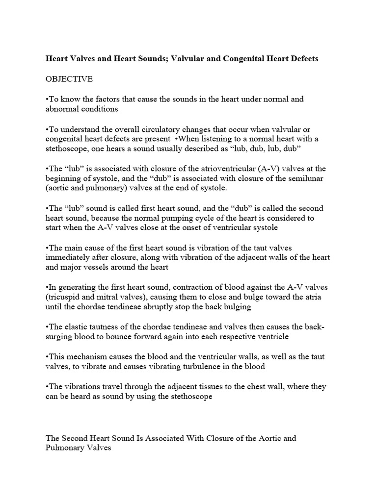 Heart | PDF | Heart Valve | Heart