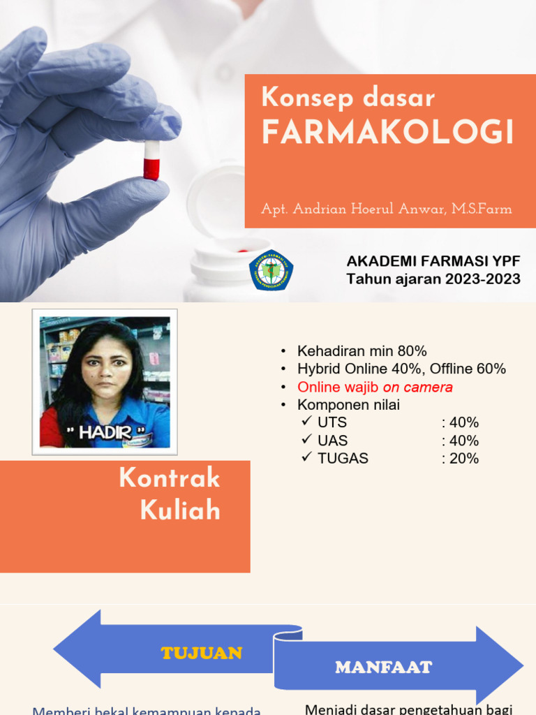 Konsep Farmakologi Dasar | PDF | Pengembangan Diri | Kesehatan Holistik