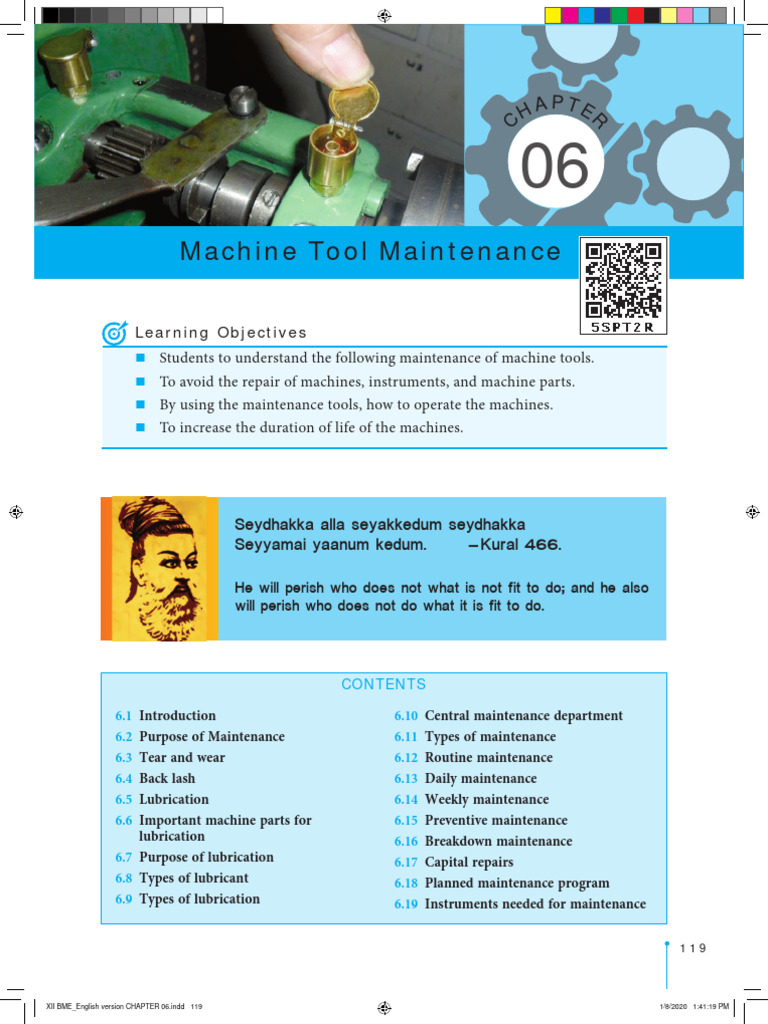 Machine Maintenance | PDF | Bearing (Mechanical) | Lubricant