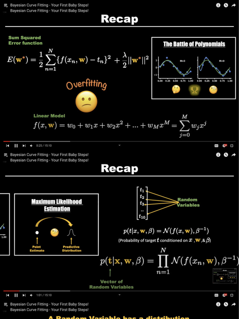 Bayesian Curve Fitting | PDF