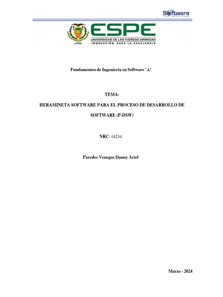 Herramienta para Desarrollo de Software | PDF | Software | Ingeniería de software