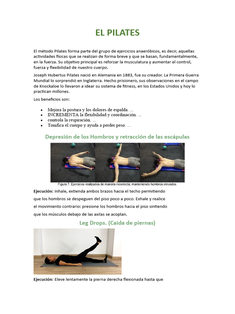 El Pilates | PDF | Pilates