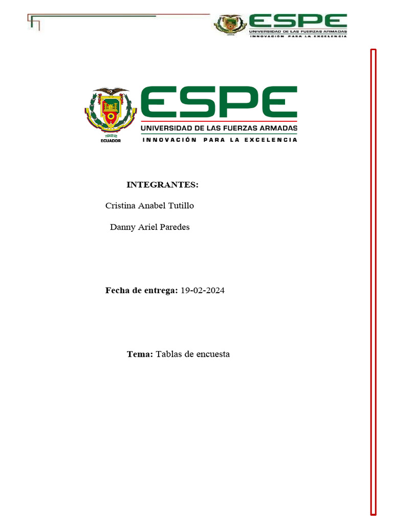 Tutillo - Cristina - Paredes - Danny - 14234. Tarea 4 .Docx - Documentos de Google | Descargar ...