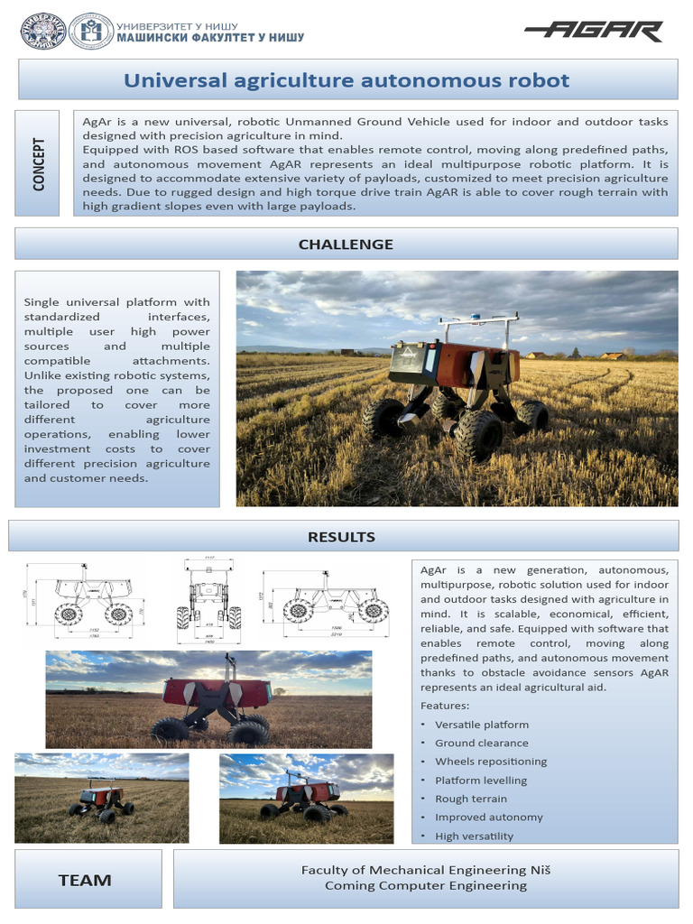 POSTER AGAR | PDF | Robotics | Computer Engineering