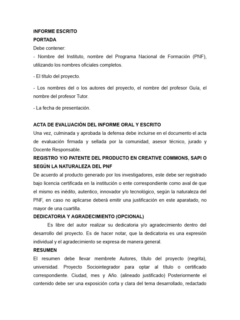 Informe Escrito | PDF | Paradigma | Conocimiento