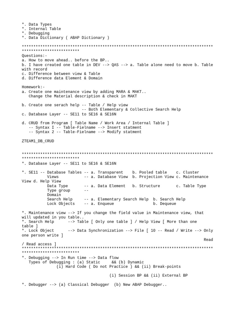 Class Notes | PDF | Databases | Programming Paradigms Class Notes | PDF | Databases | Programming Paradigms