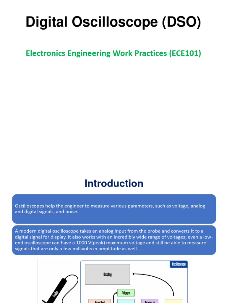 DSO Lecture | PDF | Menu (Computing) | Bandwidth (Signal Processing)