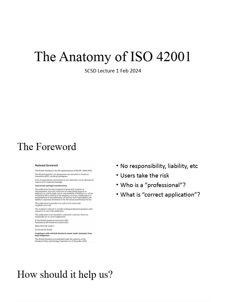 ISO 42001 AI Process Management Guide | PDF | Computers