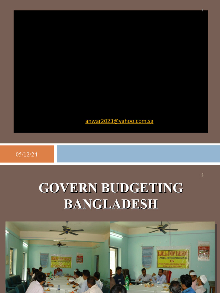 Bangladesh Government Budget Overview | PDF | Budget | Government Budget