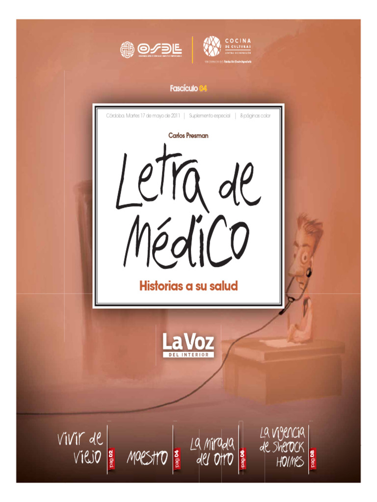 Letra de Médico - 04 | PDF | Vejez | Envejecimiento