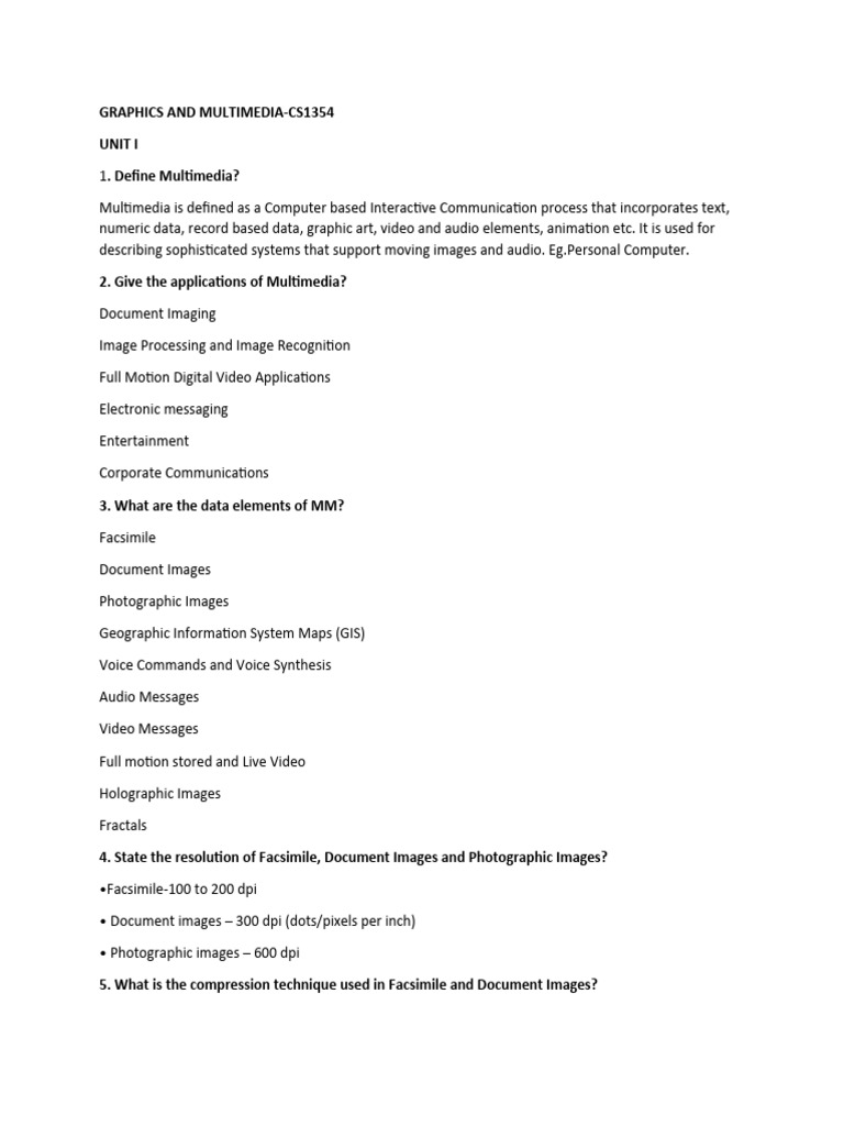 Graphics and Multimedia | PDF | Data Compression | Cd Rom