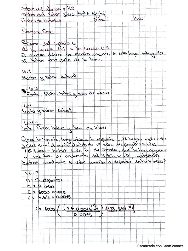 Tarea 2 Libro Mate 2 | PDF