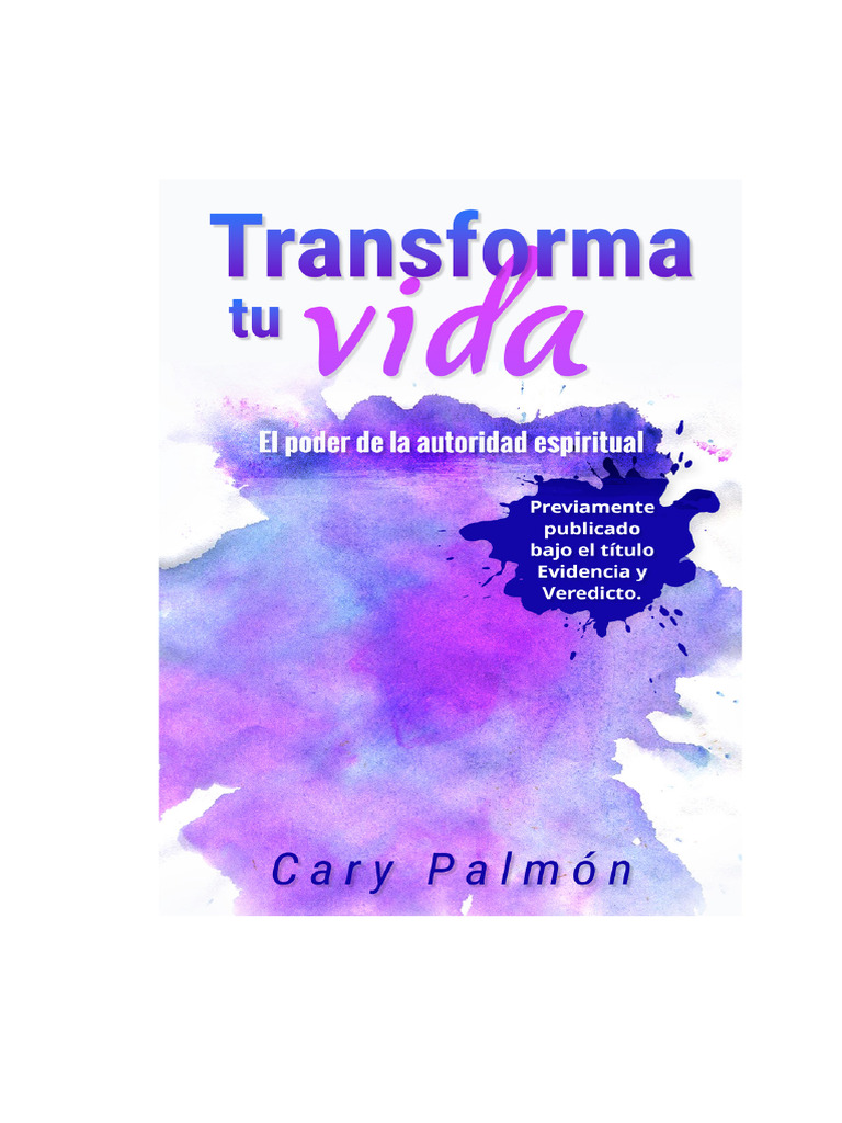 Transforma Tu Vida - v2 | PDF | Adán y Eva | Adán