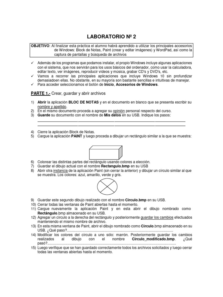Laboratorio_02 | PDF | Archivo de computadora | Software