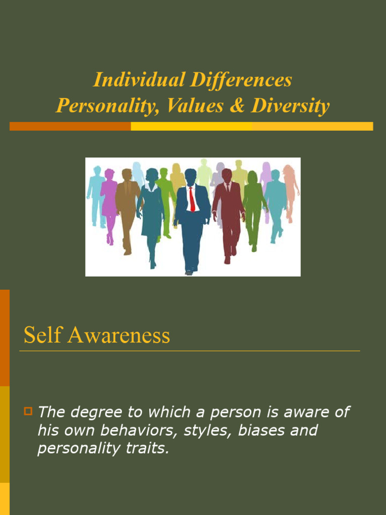 Individual Differences Values and Personality | PDF | Cognition ...