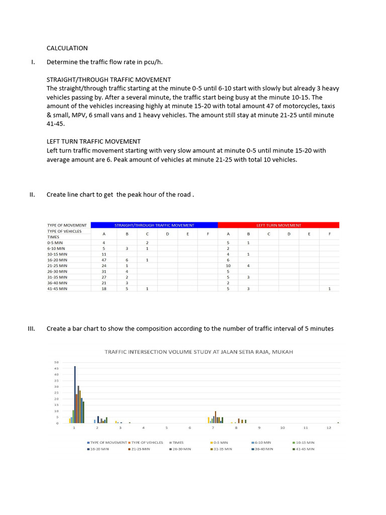 Traffic Flow Analysis Guide | PDF | Traffic | Intersection (Road)