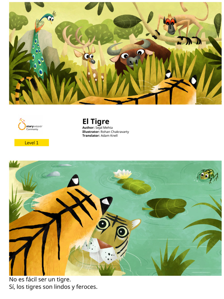 Cuento Del Tigre Download Free Pdf Creative Commons License