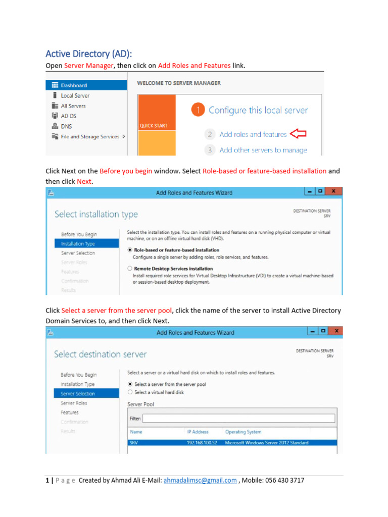 08-Active+Directory | PDF | Active Directory | Utility Software
