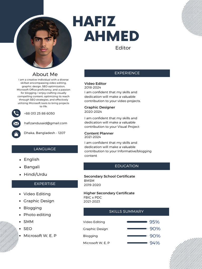 Hafiz's Resume | PDF