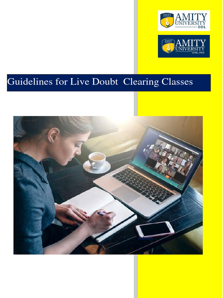 Live Doubt Clearing Class Guidelines Pdf Login Computer Mediated