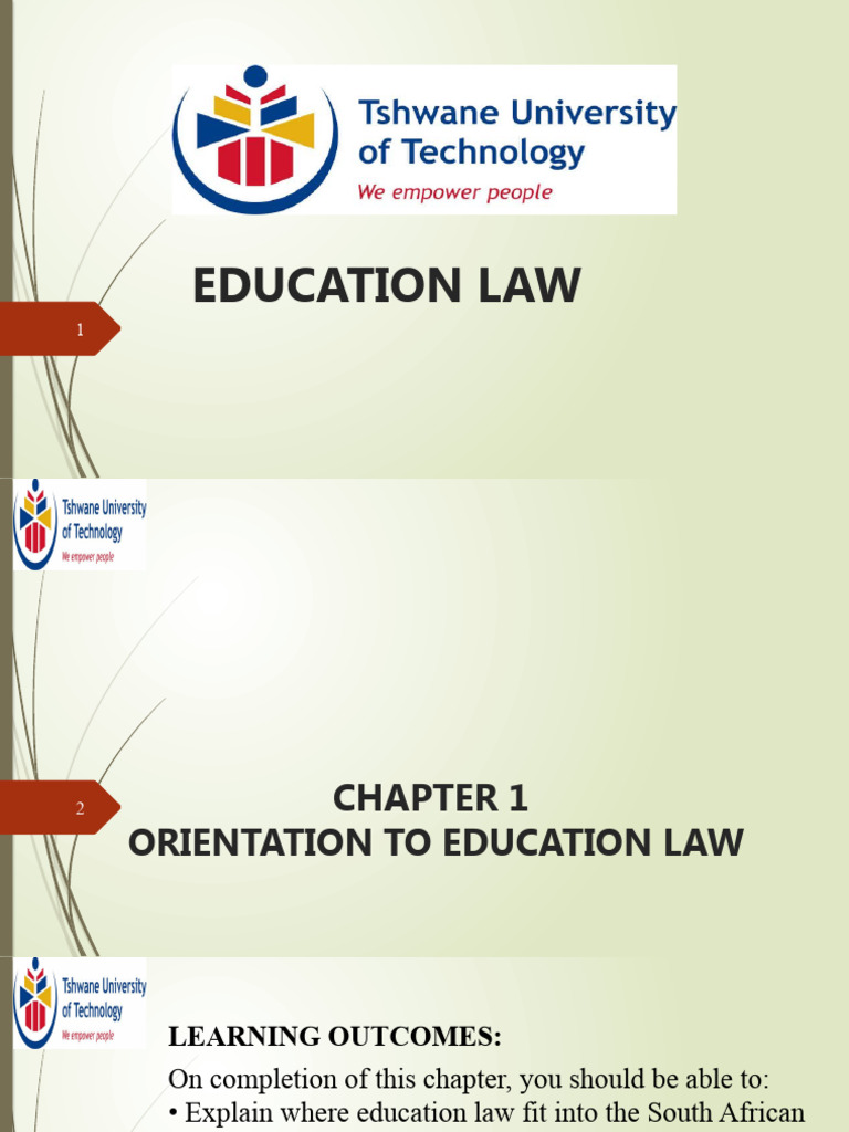 Introduction to Education Law in SA | PDF | Common Law | Justice