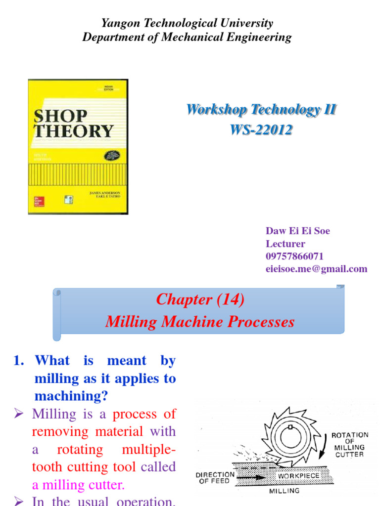 Chapter | PDF | Machining | Machines