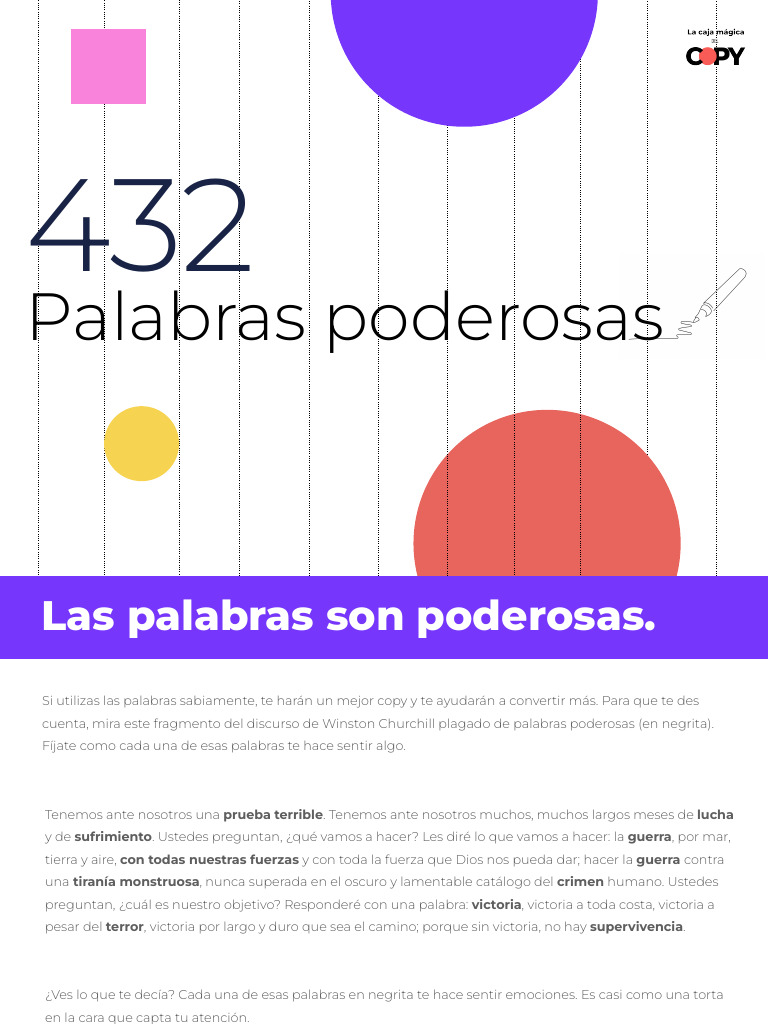 432 Palabras Poderosas | PDF