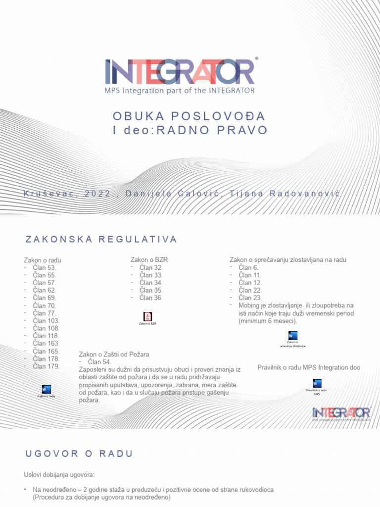 Obuka Za Poslovođe I | PDF