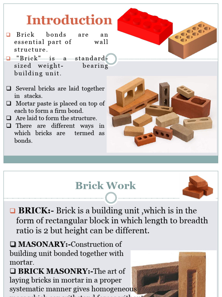 Exam Brick 1 | PDF | Brick | Building Technology
