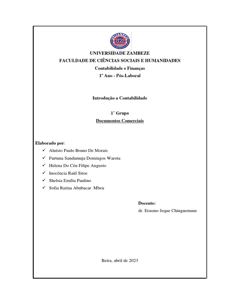 Documentos Comerciais (Actualizado) | PDF | Imposto sobre Valor ...