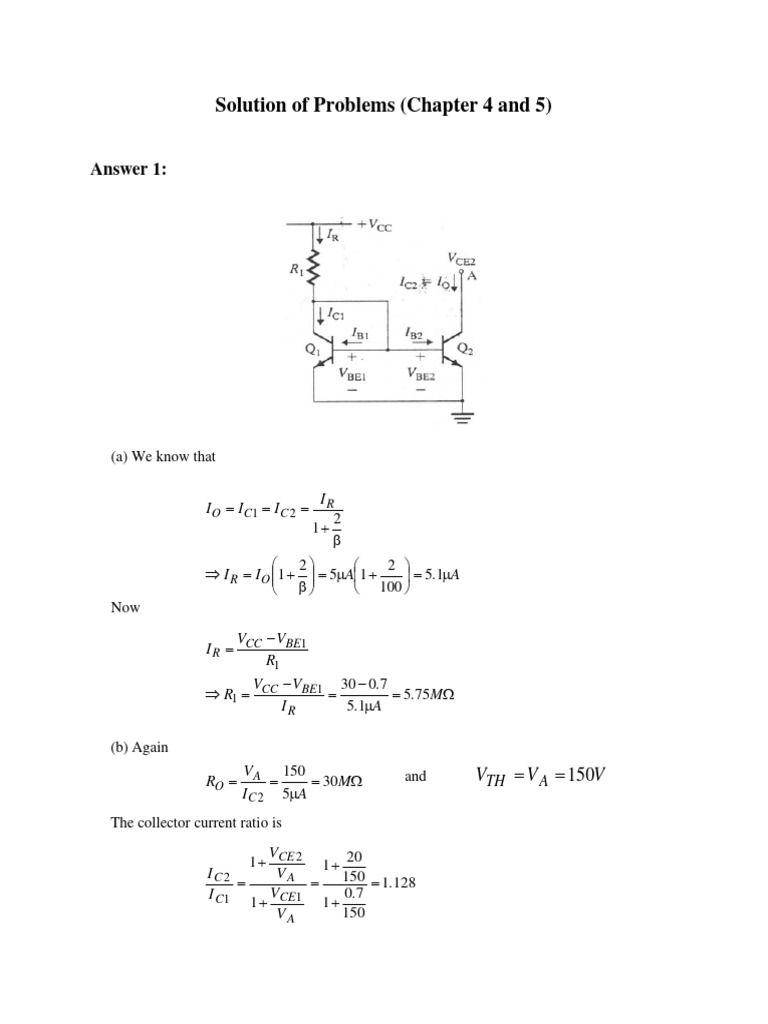Solution of Probelms For Chapter 5 | PDF | Electromagnetism | Electrical Engineering