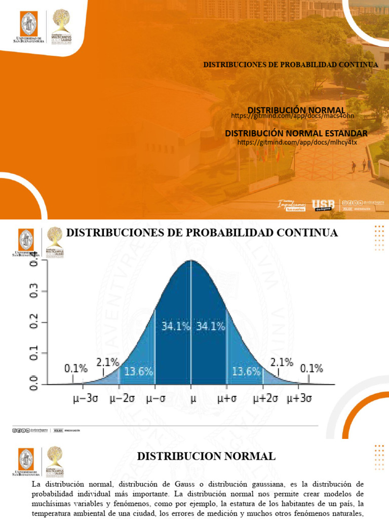 Introducción a la Distribución Normal | PDF | Distribución normal ...
