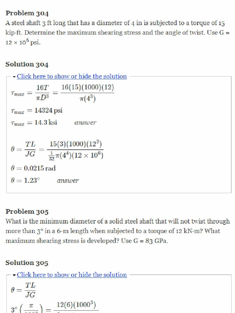 Mathalino Torsion | PDF