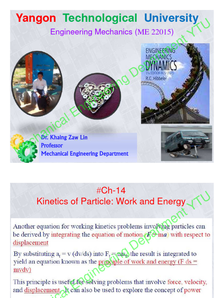 Engineering Mechanics Ch14 | PDF | Mechanics | Nature