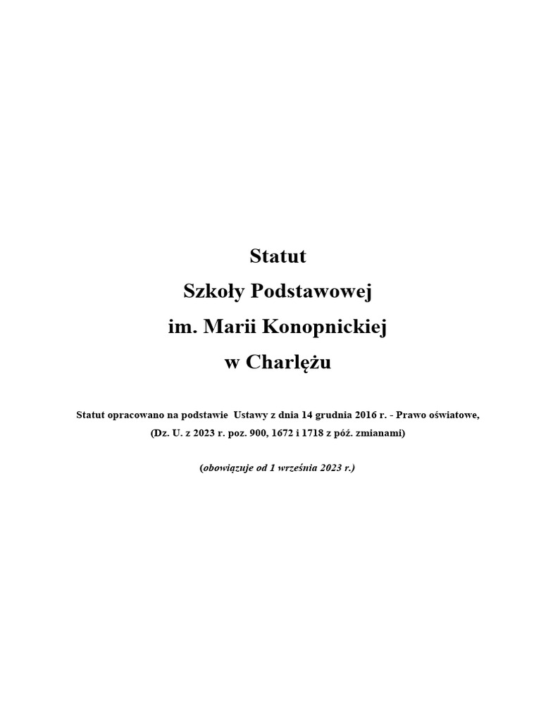 Statut-2023 2024 Charlez | PDF