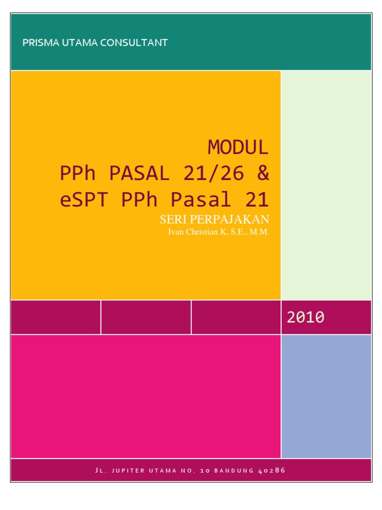 MODUL PPH PASAL 21 | PDF